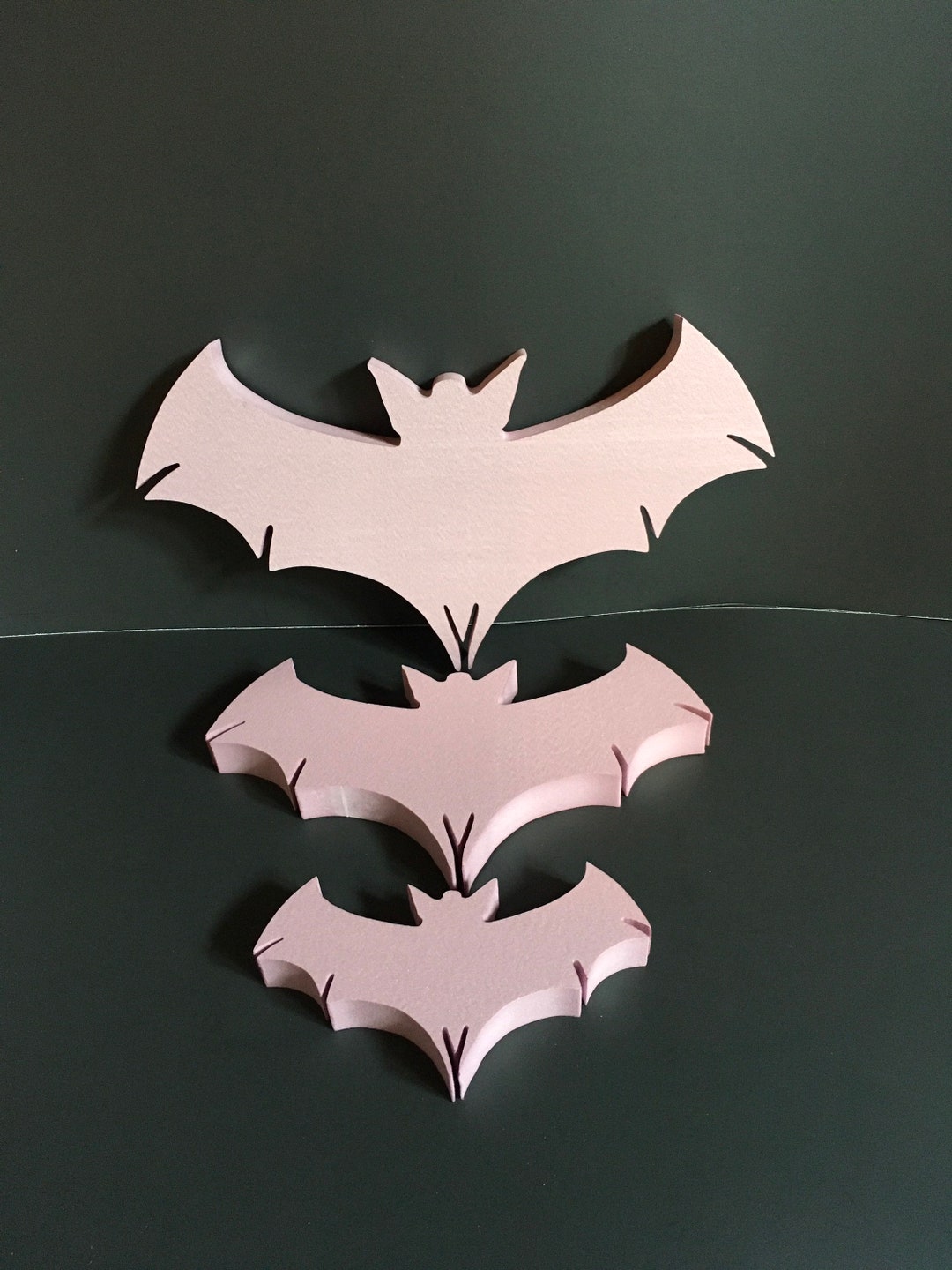 Styrofoam Bat Shape. 3 Sizes. All Are Cut 1 Thick Unless You Want ...