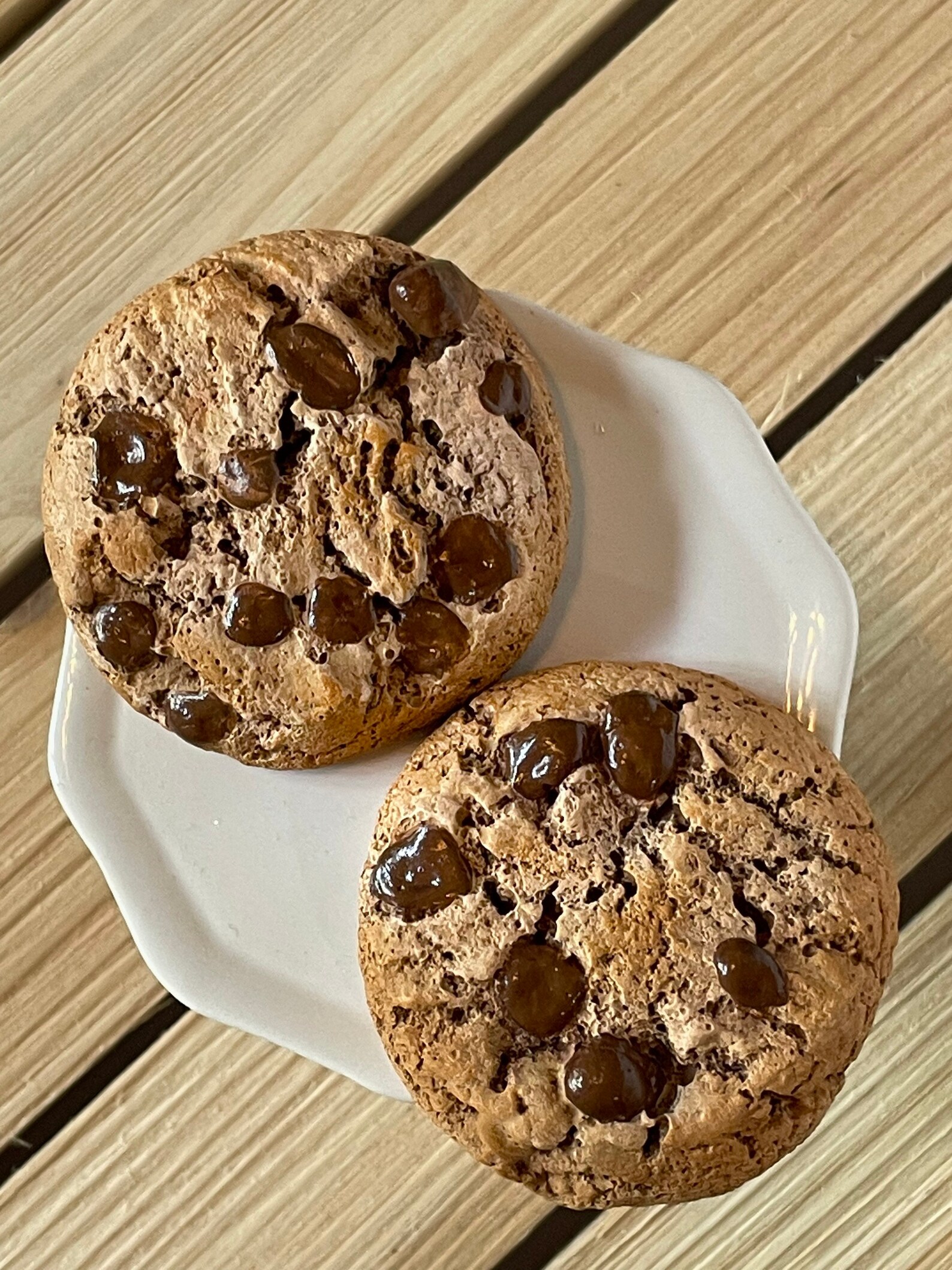 Faux Realistic Chocolate Chip Cookies 2 | Etsy