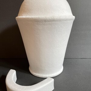 Giant Versatile Mug or Cup Shape W/topping for Whipped Cream, Ice Cream ...