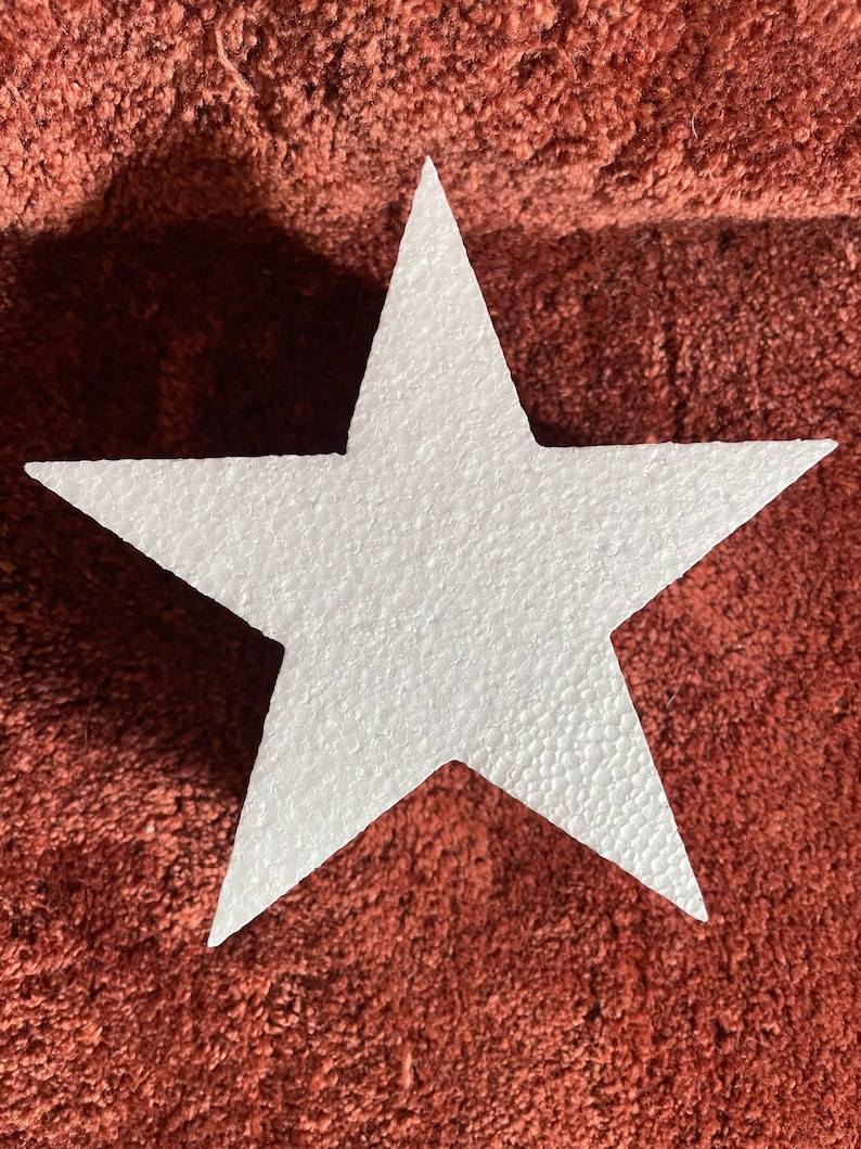 Star Cake Dummies EPS Polystyrene/styrofoam. Each Sold Separately - Etsy