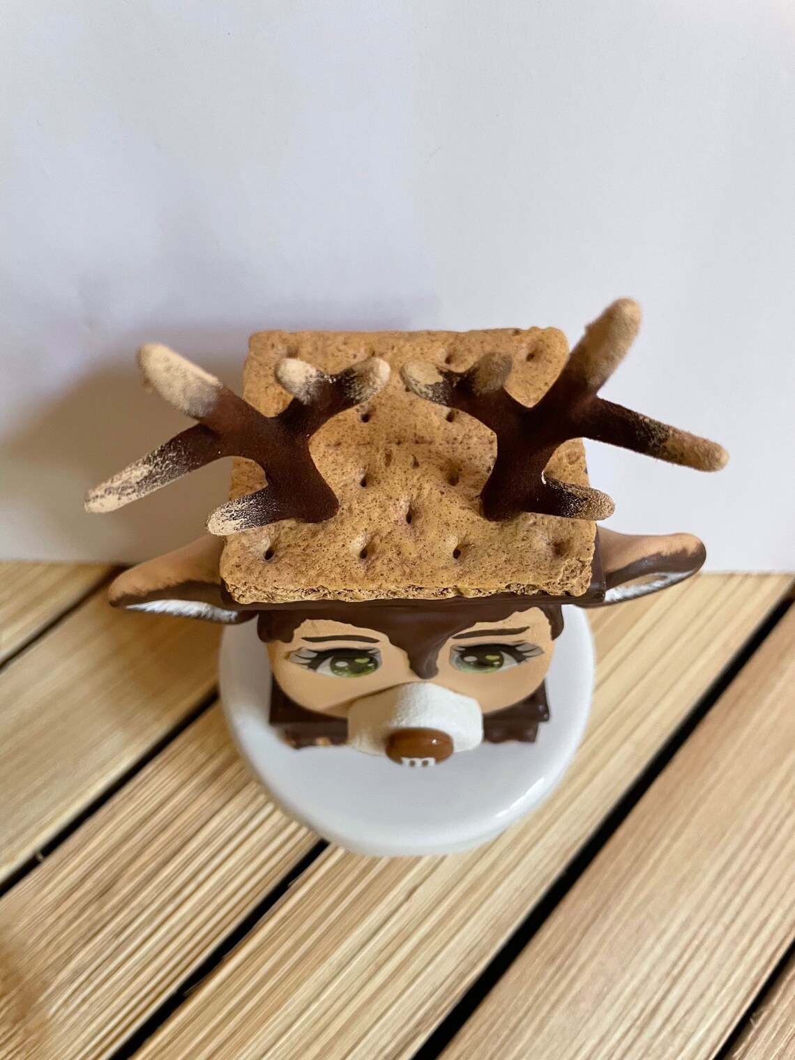 Whimsical Reindeer S’mores Characters. One of a Kind. Each Has Their ...