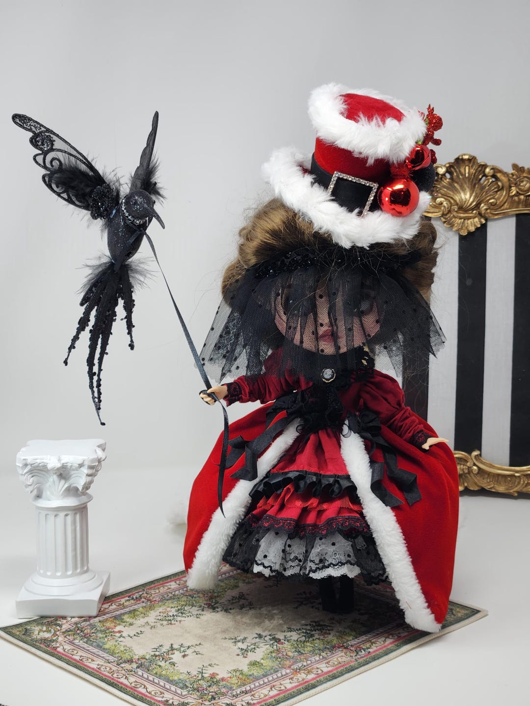 Blythe Dress, Victorian Glamour, Fashion, Christmas Outfit, OOAK ...