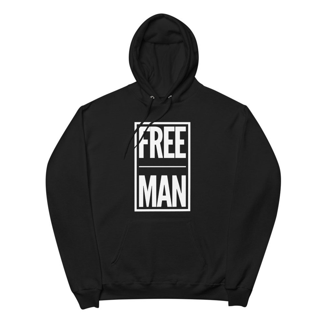 Free Man Hoodie - Etsy