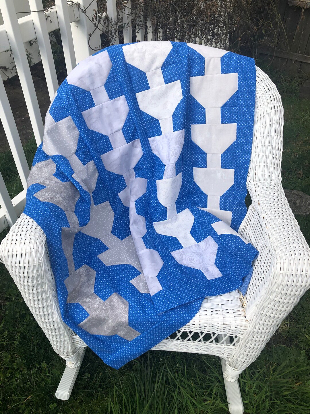 Rain Chain Quilt Pattern, Inspired by the PNW - Etsy