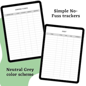 SIMPLE Budgeting Starter Kit - Digital Download - Printable - Budget ...