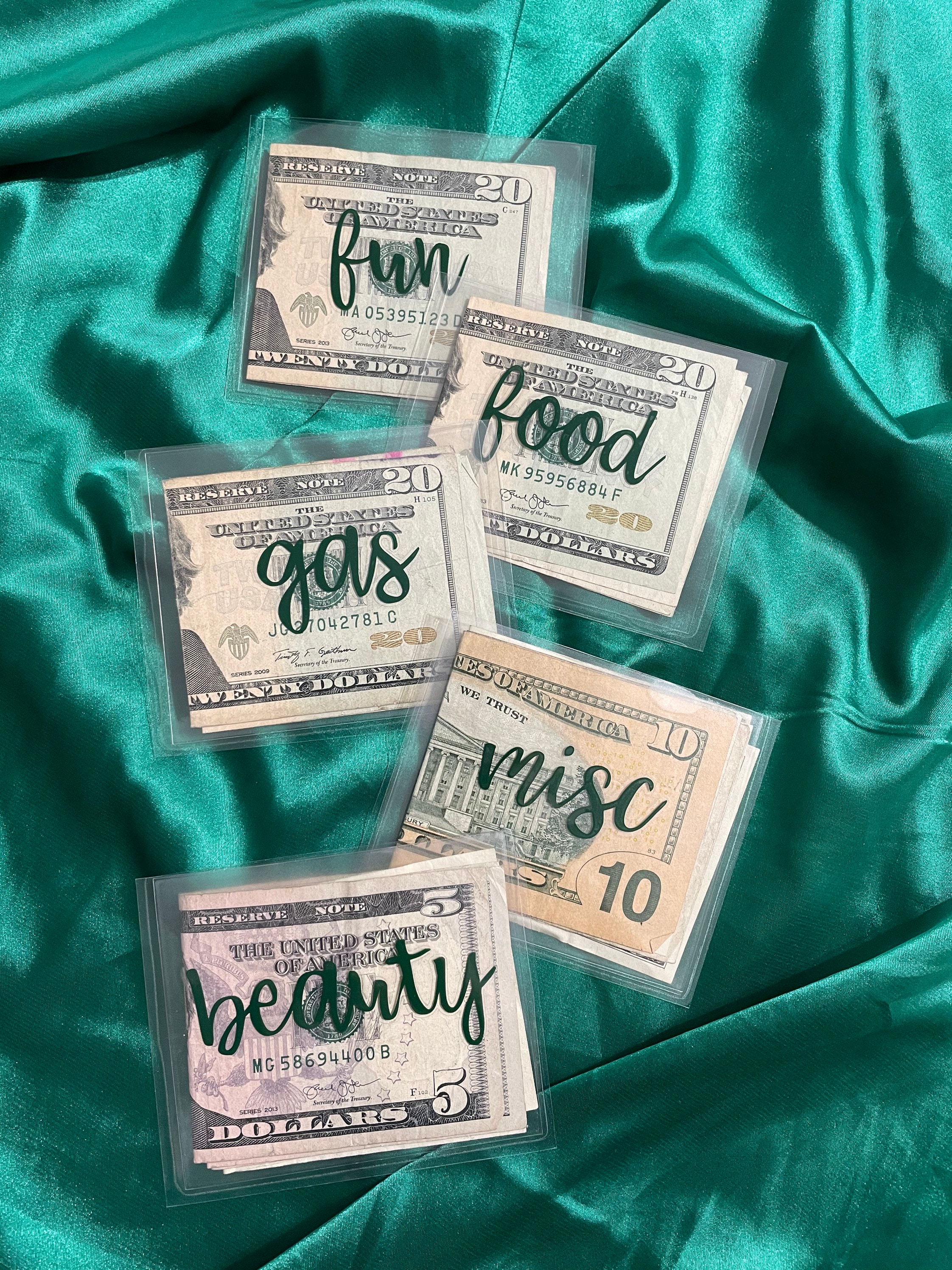 Mini Clear Cash Envelopes - Etsy