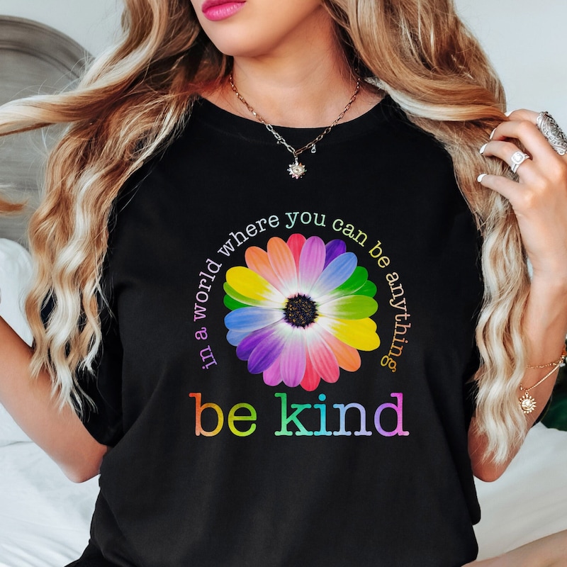 Be Kind Tshirt - Etsy