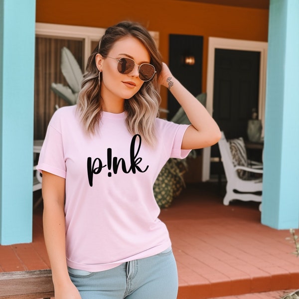 Pink Concert Tshirt Vneck - Etsy