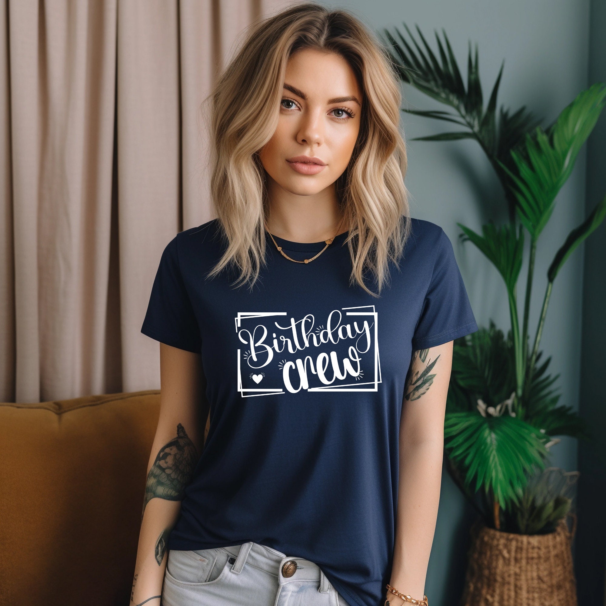 DTF Transfer Birthday Crew Birthday Party DTF It's My - Etsy