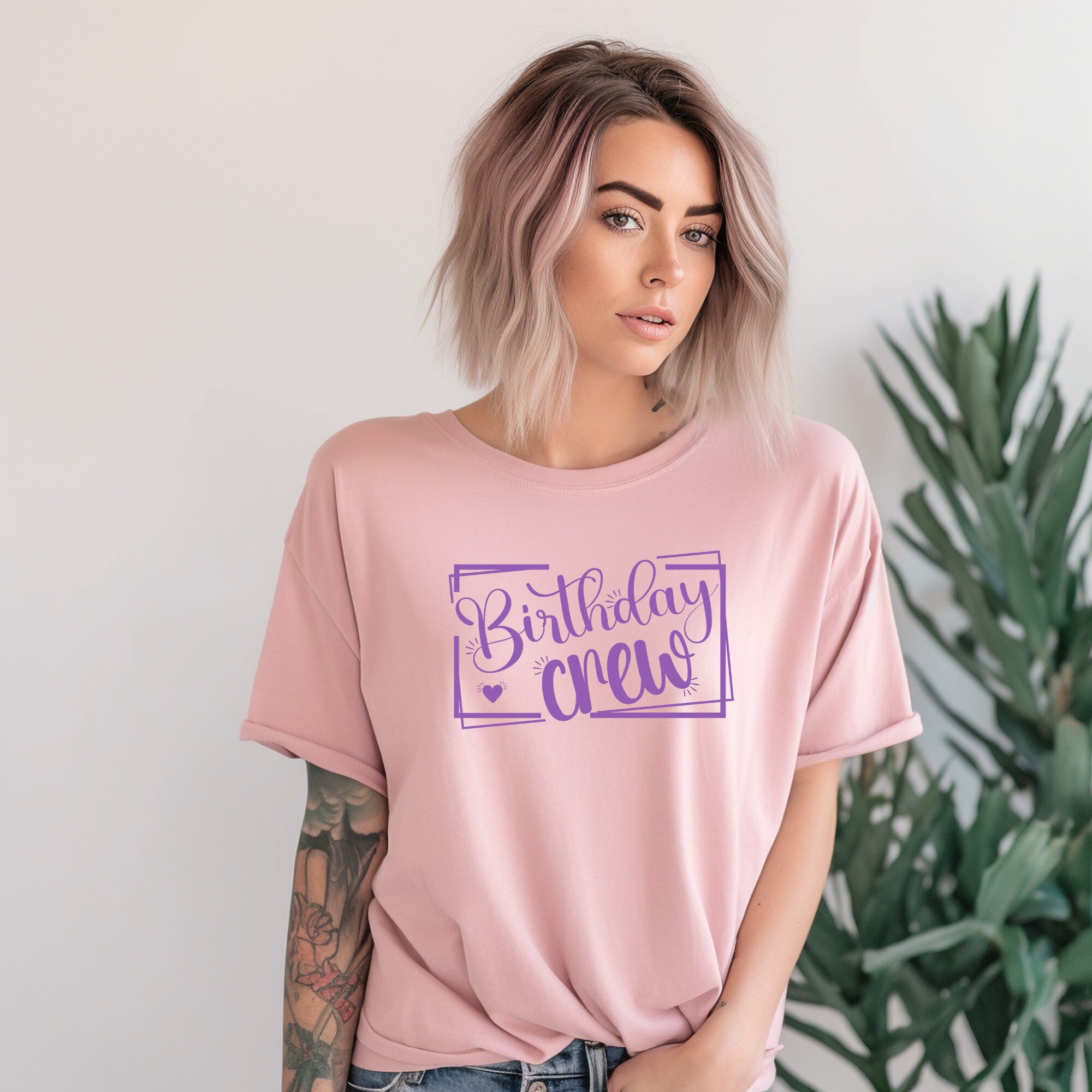 DTF Transfer Birthday Crew Birthday Party DTF It's My - Etsy