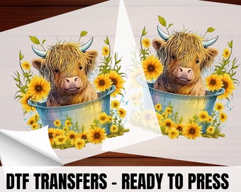 Cow Junkie Ready to Press Transfers Direct to Film Transfers ...