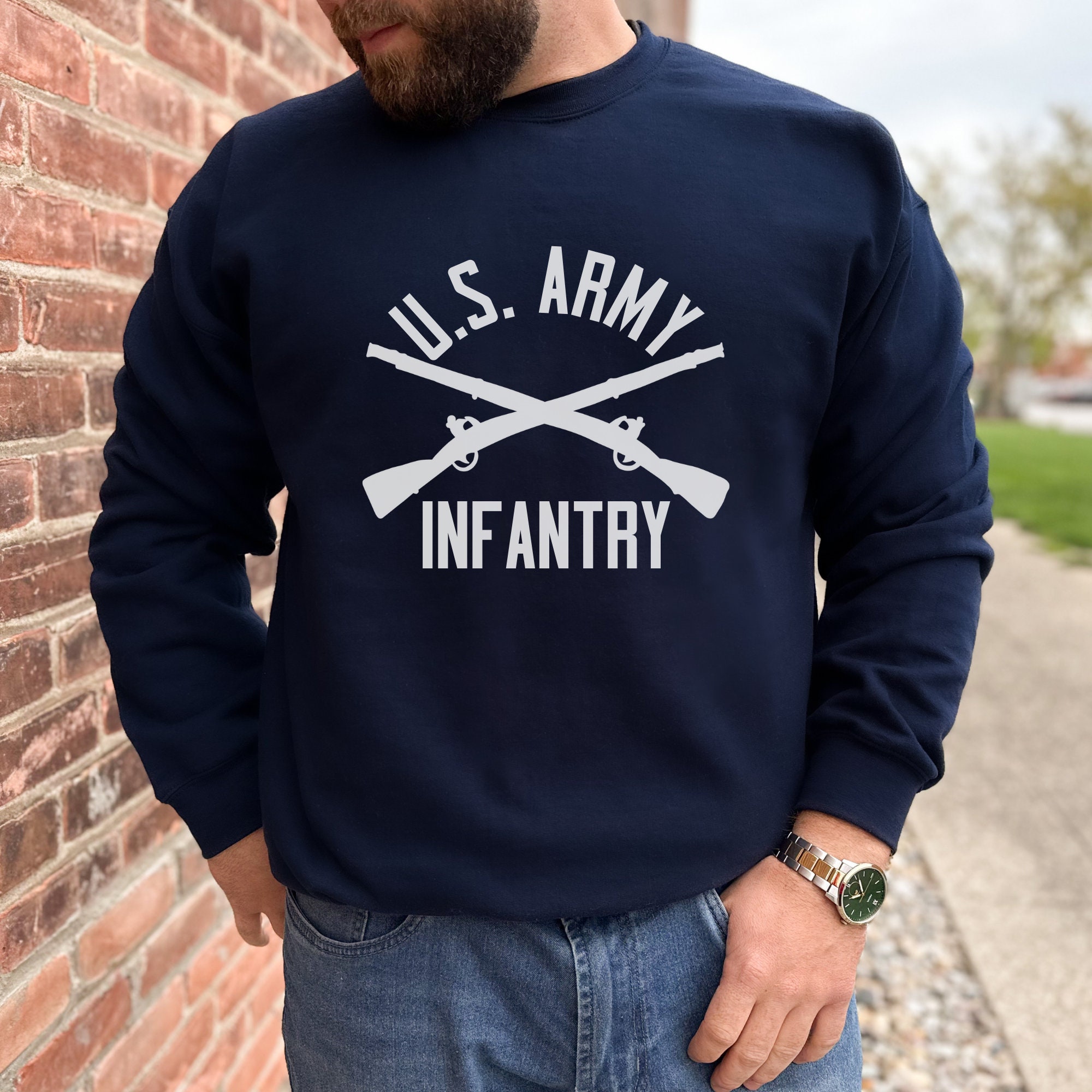 U.S. Army Infantry Hoodie Infantry Unit Hoodie Infantrymen Military ...