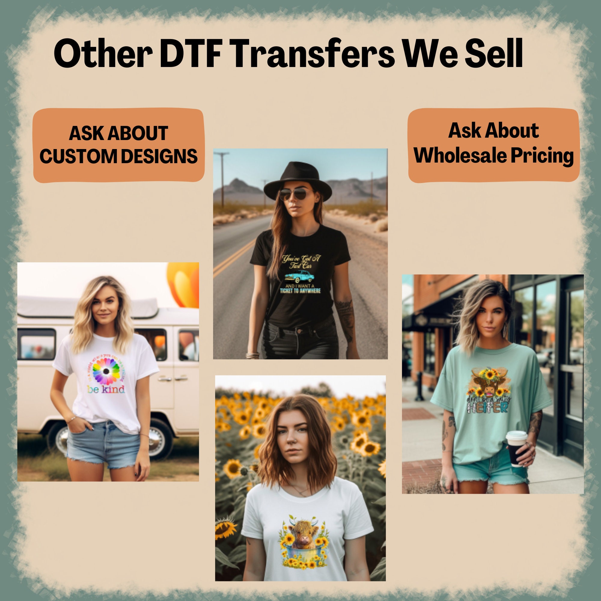 DTF Highland Cow DTF Transfer Ready to Press Fall DTF Pumpkin - Etsy