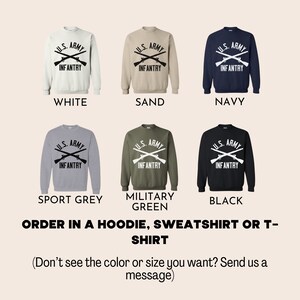 U.S. Army Infantry Hoodie Infantry Unit Hoodie Infantrymen Military ...