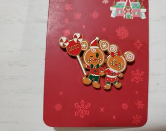 Mickey Gingerbread Pin - Etsy