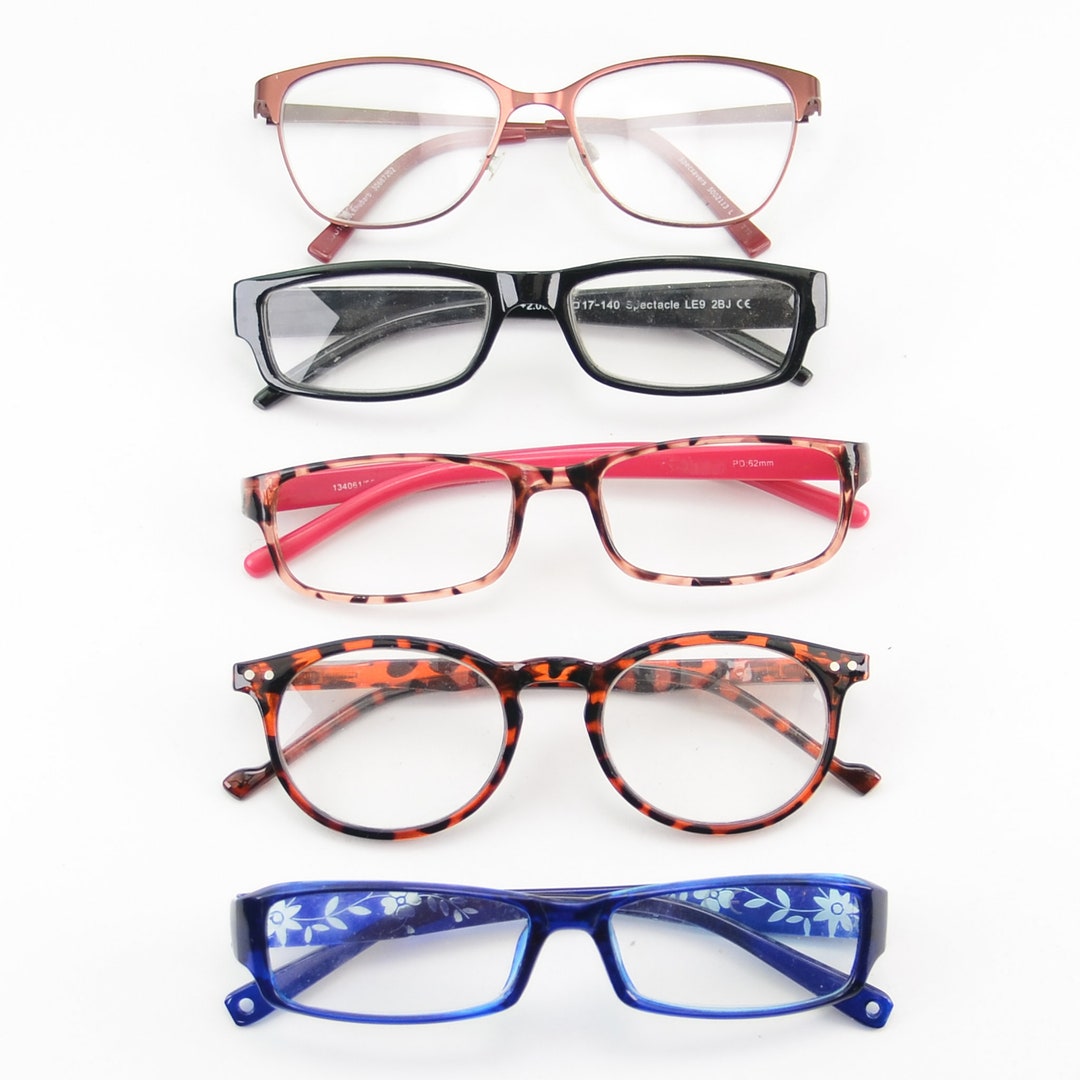 5 X Different Glasses Frames for Womens - Etsy