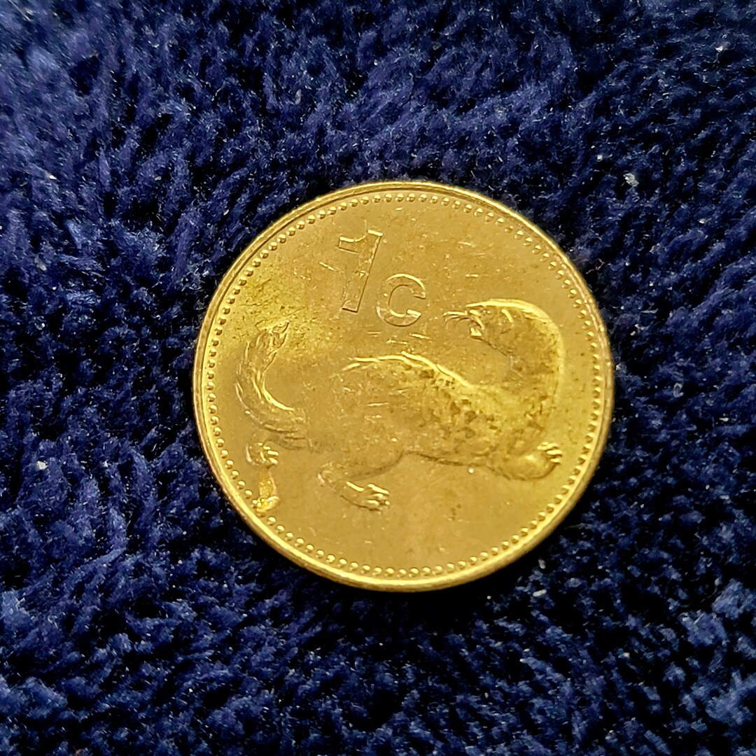 Malta 1 Cent Weasel Coin - Etsy