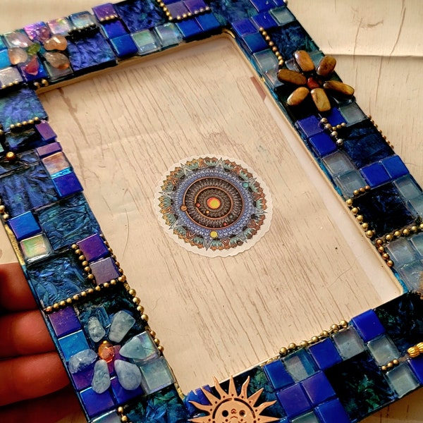 Mosaic Picture Frame - Etsy