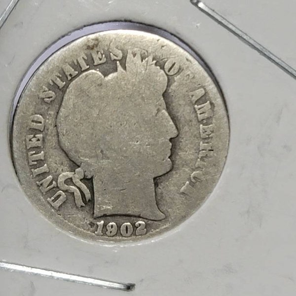 Barber Dime - Etsy