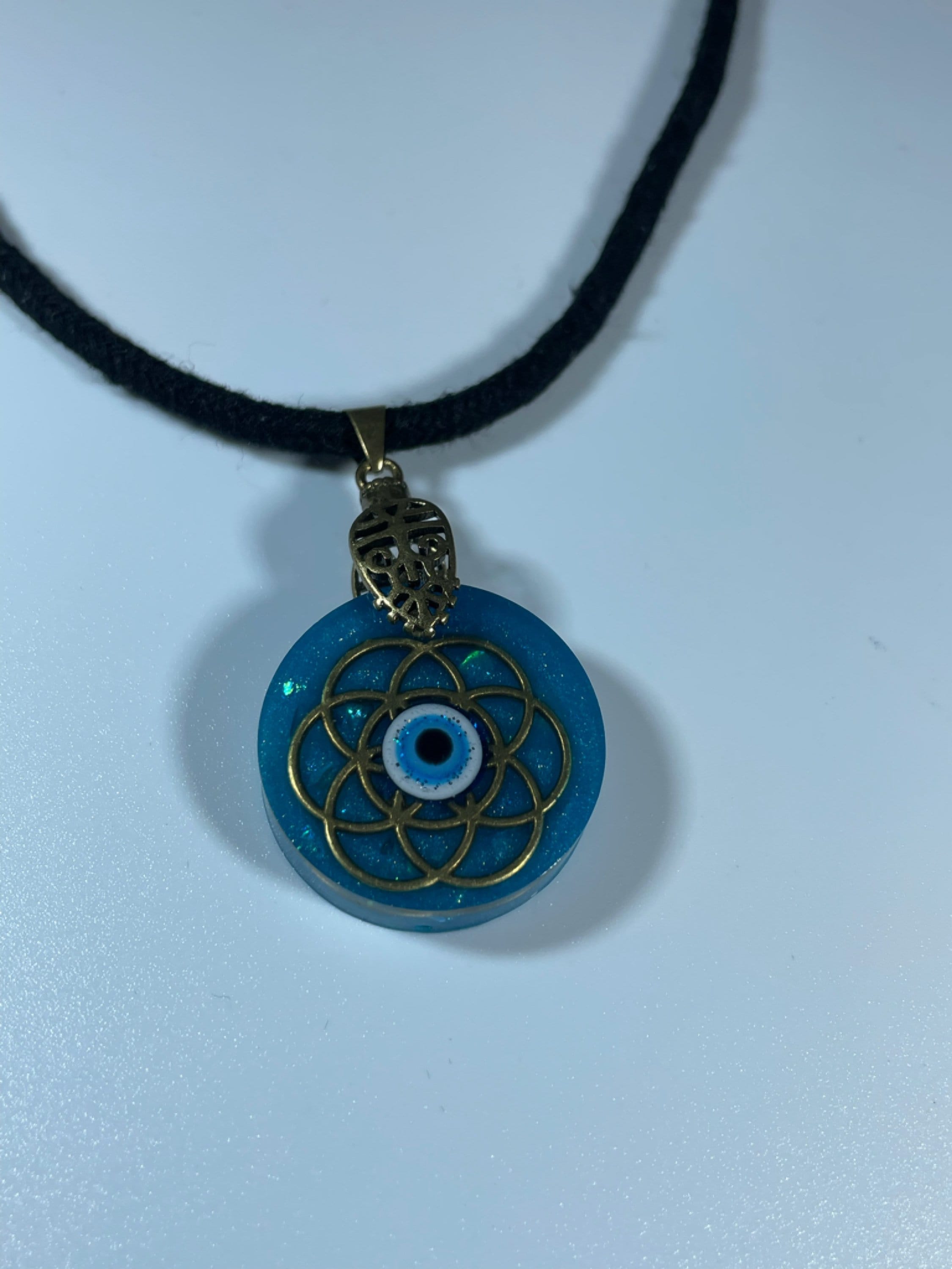 Evil Eye Flower of Life - Etsy