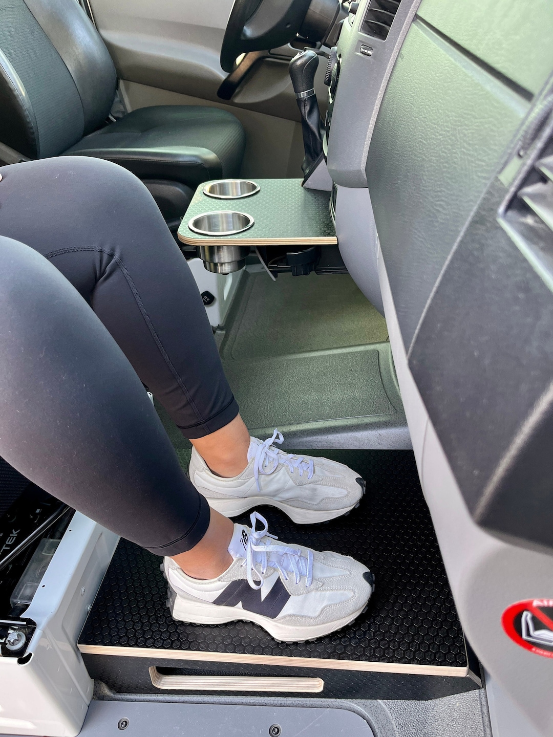 Mercedes-benz Sprinter Black Hex Passenger Foot Platform Camper Van ...