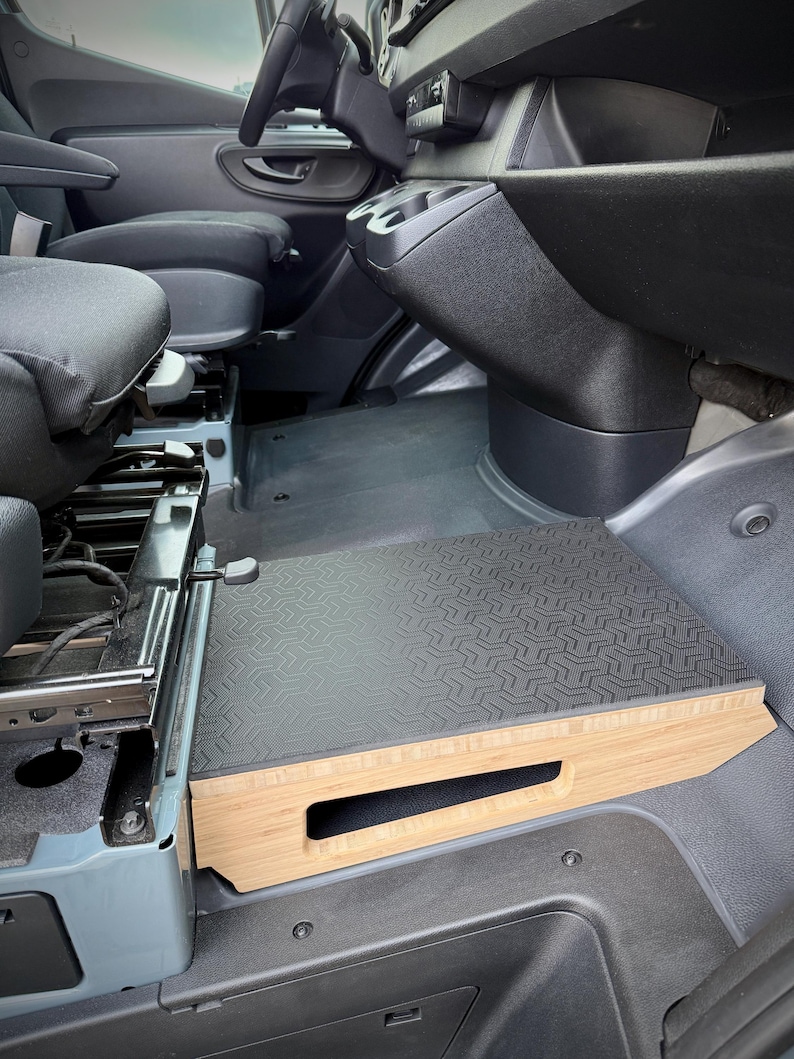 Mercedes-benz Sprinter Bamboo Passenger Foot Platform Camper Van Stool ...