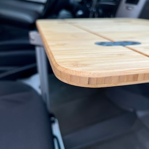 Slim Folding Bamboo Lagun Table 1/2" Thick for Camper Vans and Rvs - Etsy
