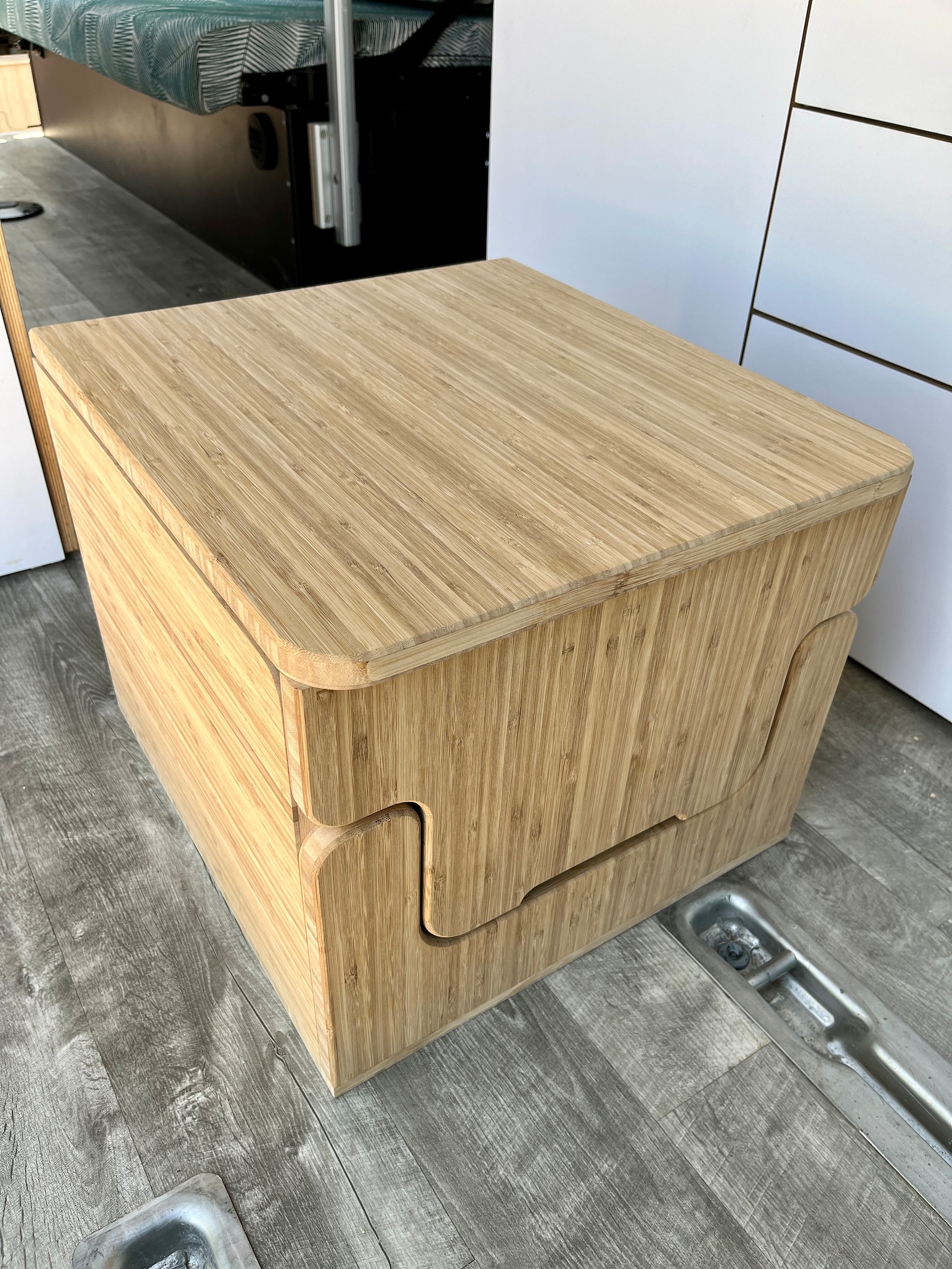 Porta Potti 345/135 Bamboo Toilet Lift Top Cabinet Flat Pack Kit - Etsy