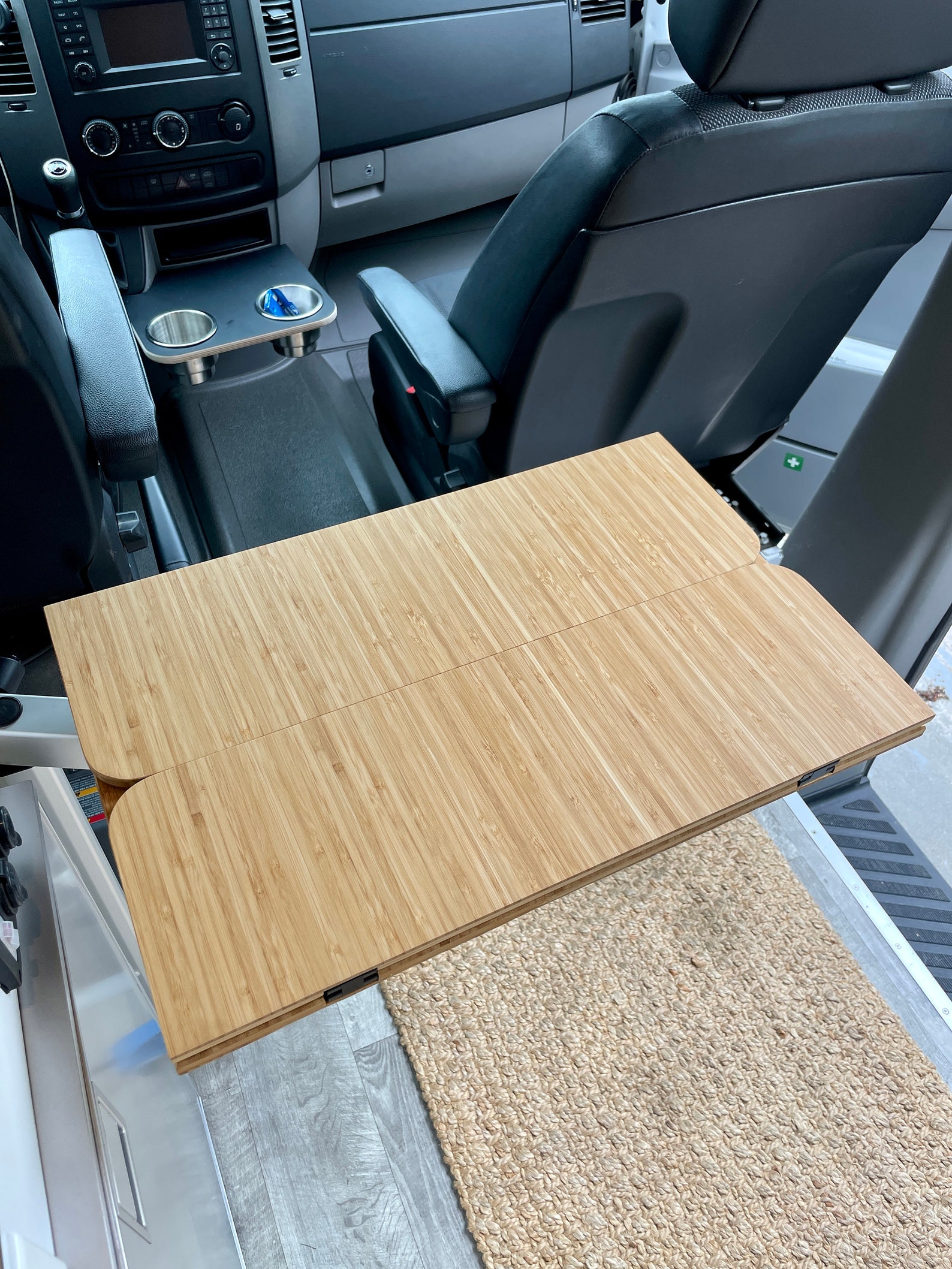 Folding Bamboo Lagun Table 1/2" Thick for Camper Vans and Rvs - Etsy