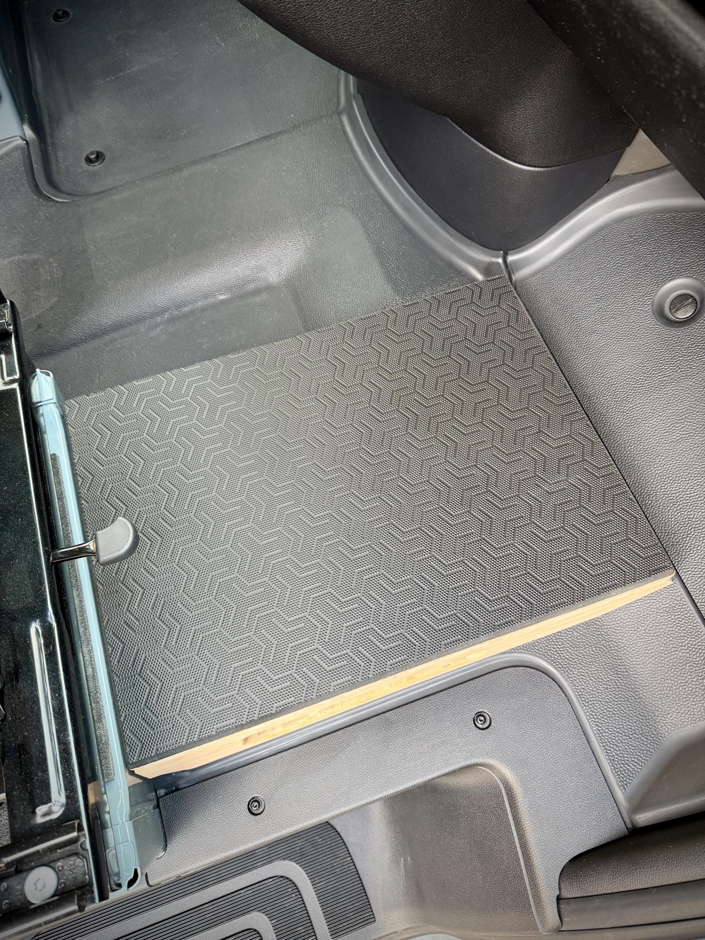 Mercedes-benz Sprinter Bamboo Passenger Foot Platform Camper Van Stool ...