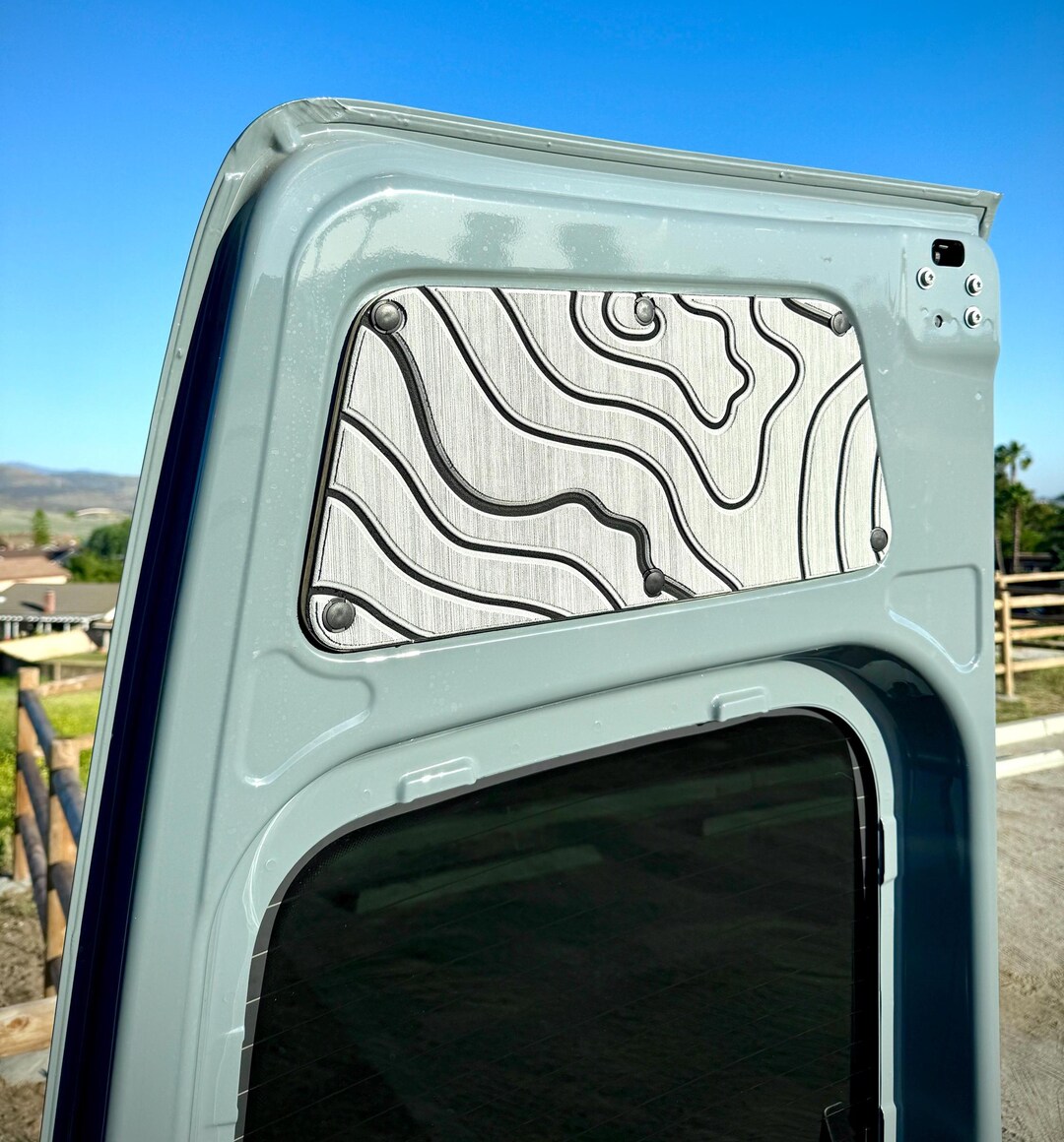 Sprinter Rear Door Panels – Set of Topo Design (2007+) - Etsy