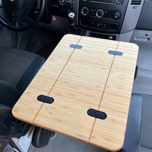 Slim Folding Bamboo Lagun Table 1/2" Thick for Camper Vans and Rvs - Etsy