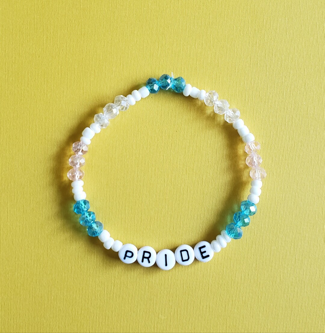 Transgender Pride Bracelet | Transgender Pride, Lgbtq Support, Pride ...