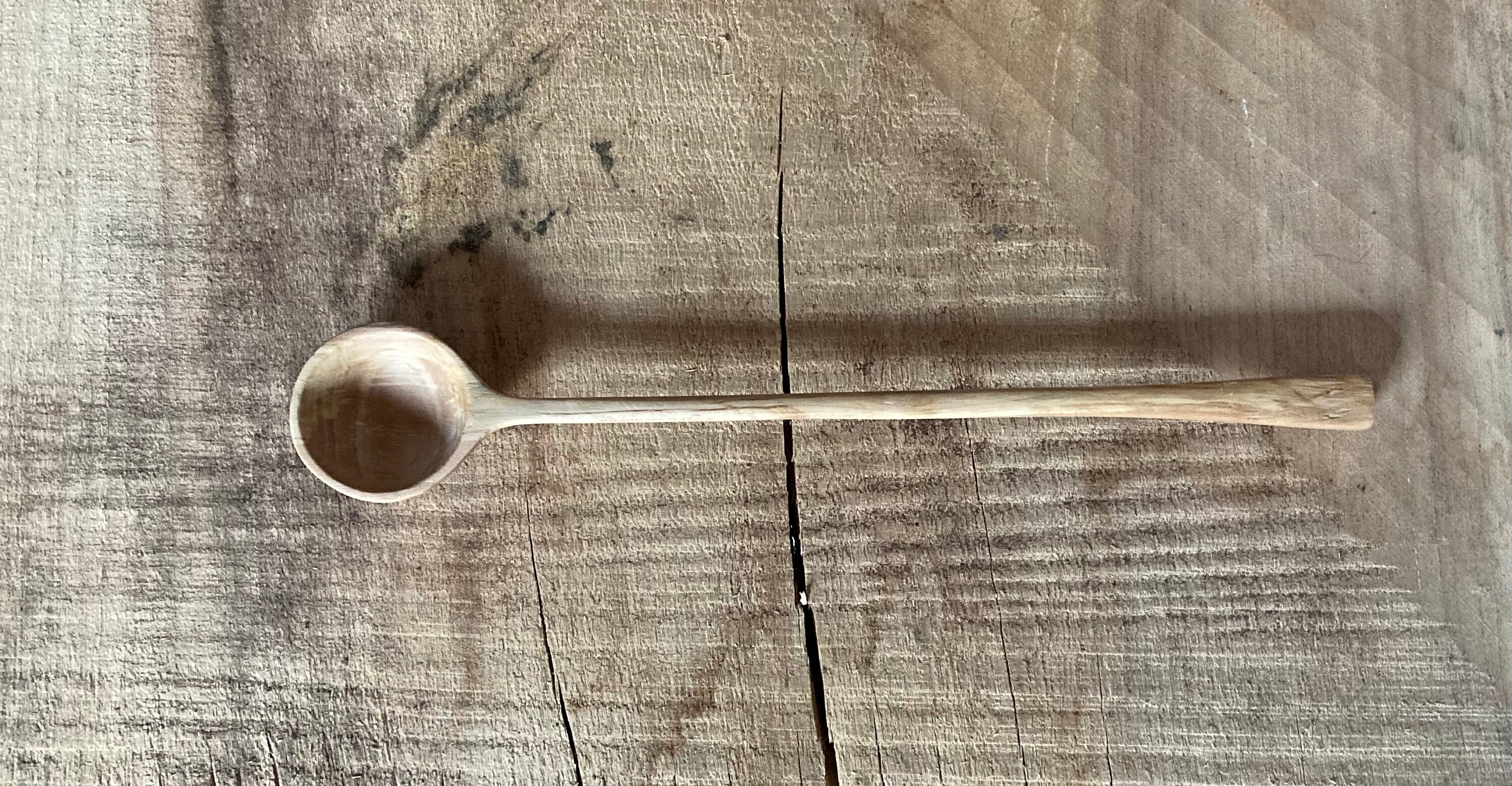 Hand Carved Apple Wood Coffee Spoon - Etsy