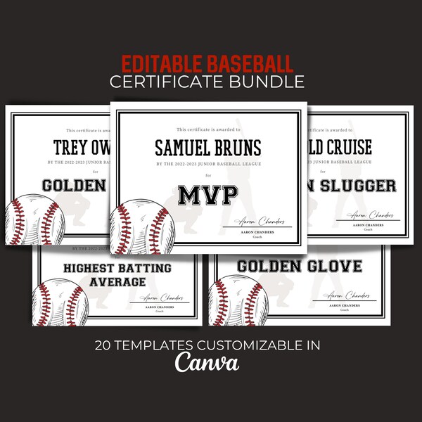 Award Certificate - Etsy