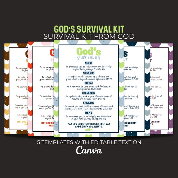 Survival Kit From God - Etsy