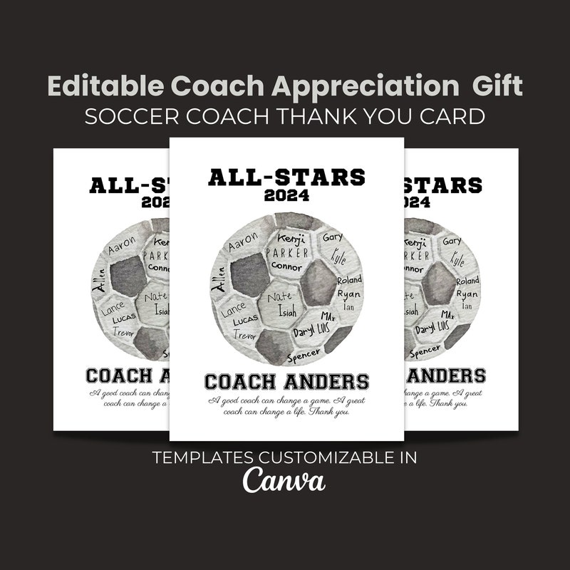 Soccer Coach - Etsy