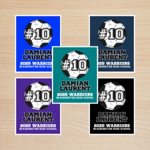 Editable Senior Soccer Gift, Soccer Gifts for Team, Senior Night Gift ...