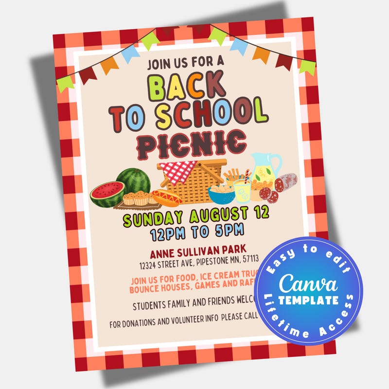 Barbecue Picnic - Etsy