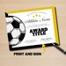 Editable Soccer Award Certificate Bundle, Canva Template Bundle ...