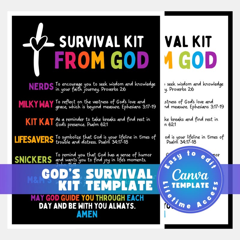 Survival Kit From God - Etsy