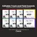 End of Season Track and Field Awards Bundle, Editable Track and Field ...