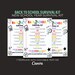Editable Back to School Survival Kit Card Staff Teacher Gift - Etsy