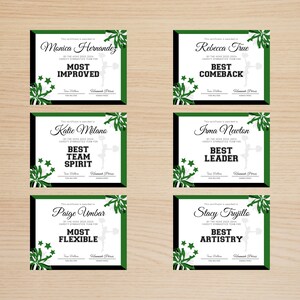 Editable Cheerleading Certificate, Cheer Squad Awards, Printable Cheer ...