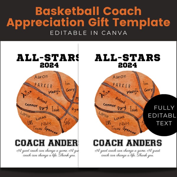 Coach Thank You - Etsy