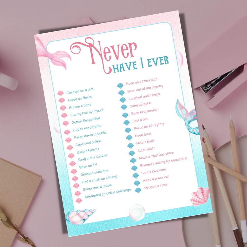 Printable Slumber Party Games Bundle Bingo Girls Sleepover Etsy