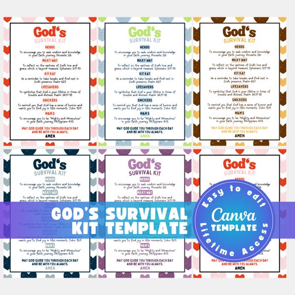 Survival Kit From God - Etsy