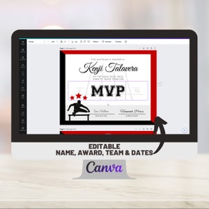 End of Season Track and Field Awards Bundle, Editable Track and Field ...