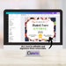Editable School Certificate Physical Education Award Elementary Student ...