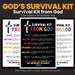 Editable Gods Survival Kit, Church Tag, Survival Kit From God ...